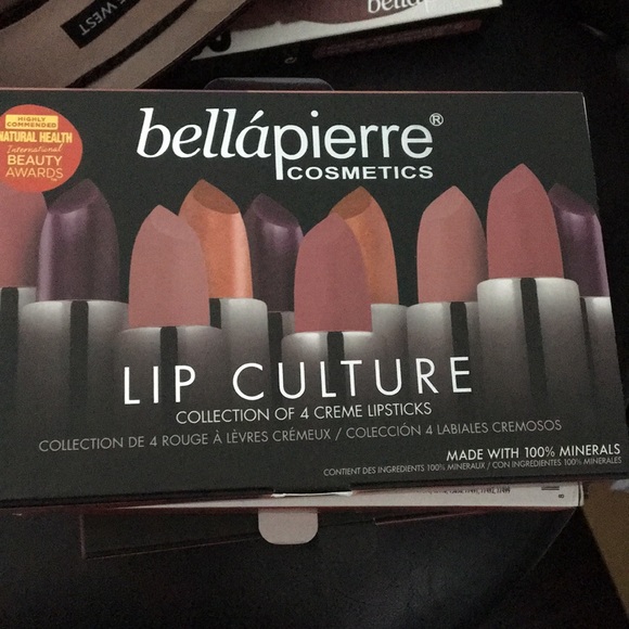 Bella Pierre | Makeup | Bella Pierre Lip Culture 4 Creme Lipsticks Nib ...